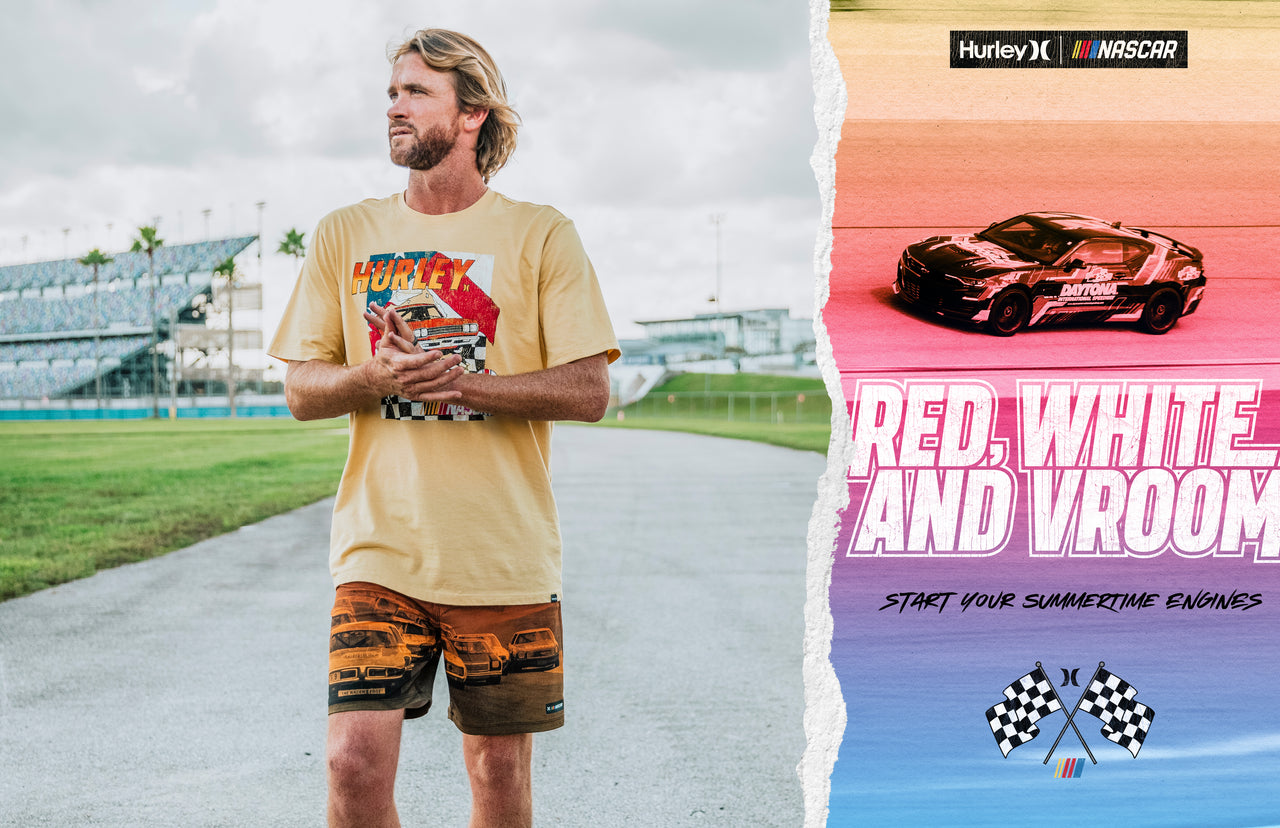 Brand new Nascar x Hurley styles are here 🏁