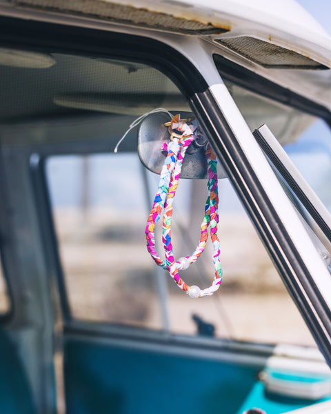 Multi - Hurley X Logan Tay Fabric Pearl Choker