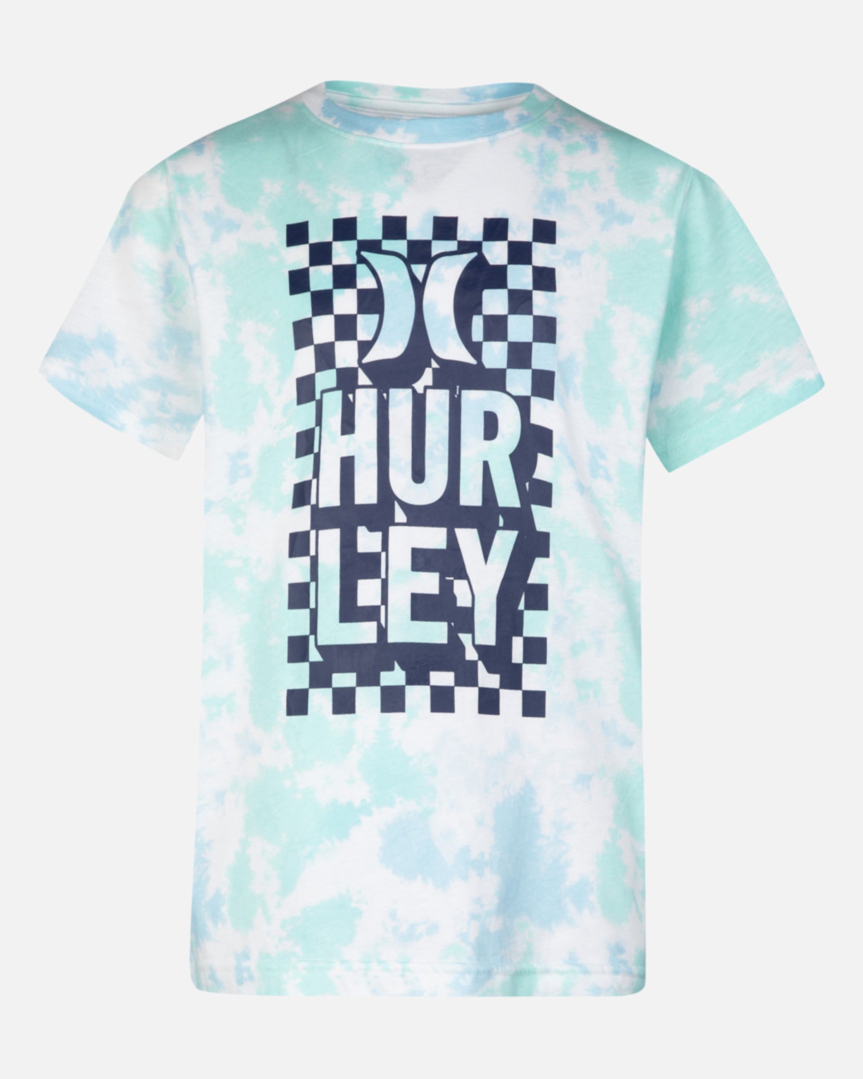 White - Little Boys Tiedye Logo Tee | Hurley